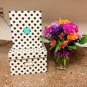 kate spade | Storage & Organization | Kate Spade Storage Box Pair ...